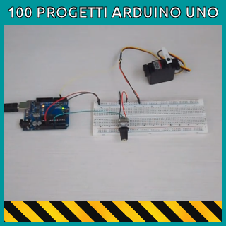 Servo controllato da potenziometro 100 Progetti Arduino Uno - Peoplem